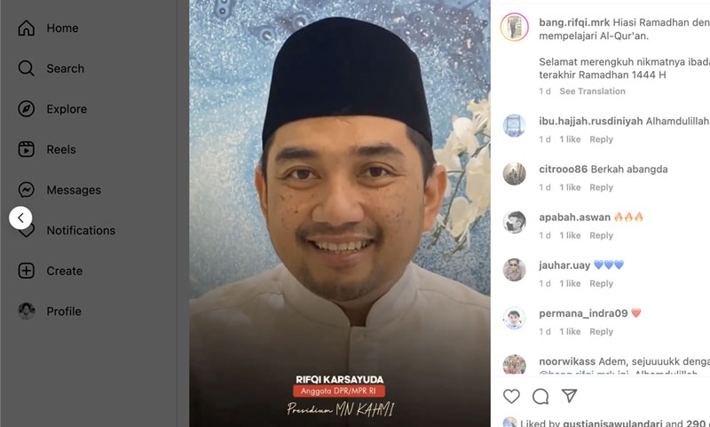 Hiasi Ramadhan dengan membaca dan mempelajari Al-Qur'an - RIFQI KARSAYUDA